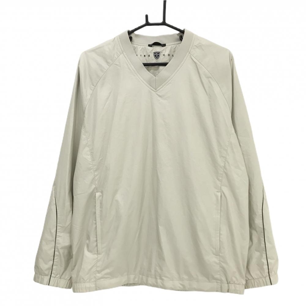 ナイキゴルフ スニード ライトベージュ メッシュ裏地 裾ドローコード ブルゾン メンズ L ゴルフウェア NIKE - 中古ゴルフウェア通販 ...